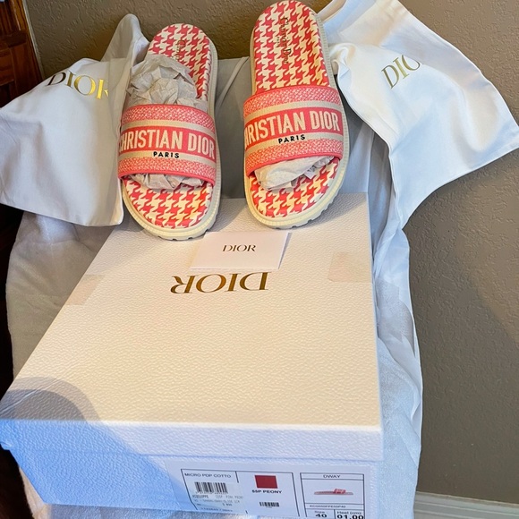 Dior | Shoes | Christian Dior Sandals New | Poshmark